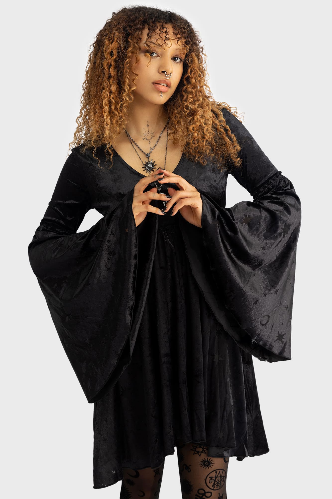 Coma Star Mini Dress | Killstar