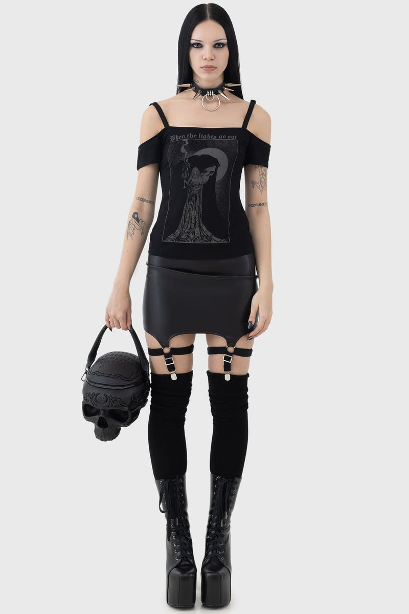 Contact The Dead Skull Handbag | Killstar