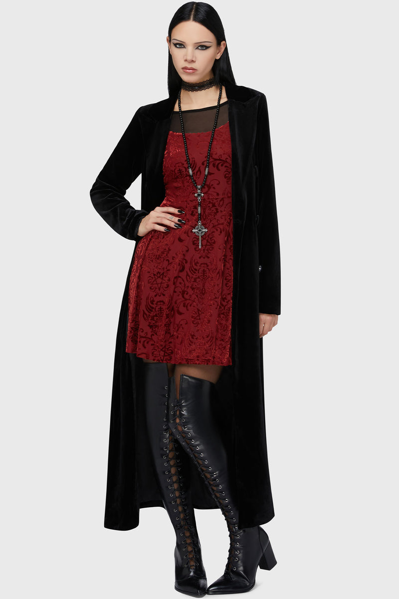 Crimson Bloodlust Mini Dress | Killstar