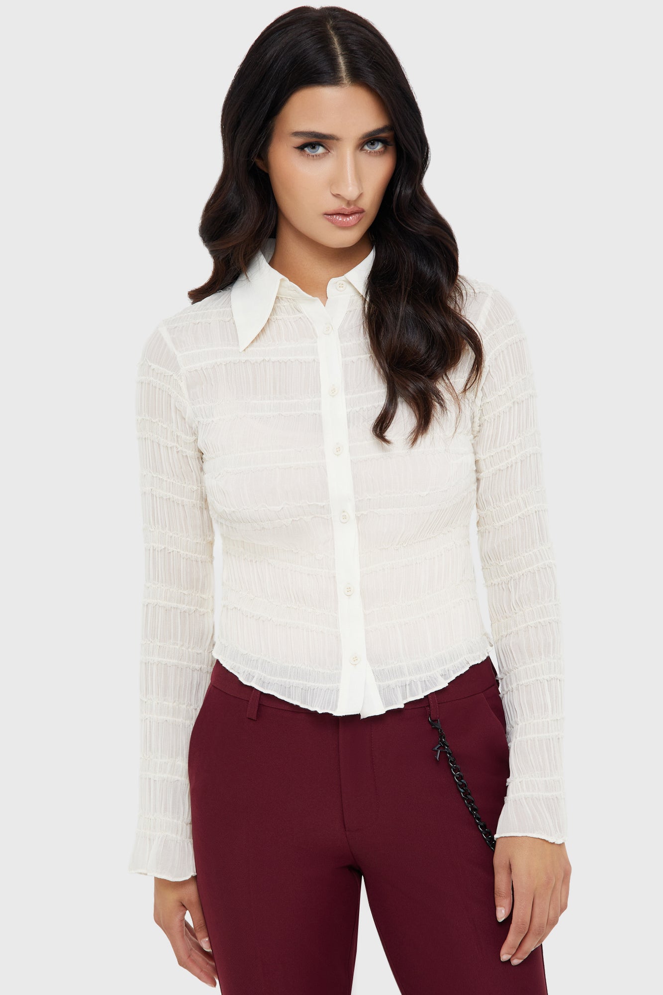 Fallen Light Top [IVORY] | Killstar