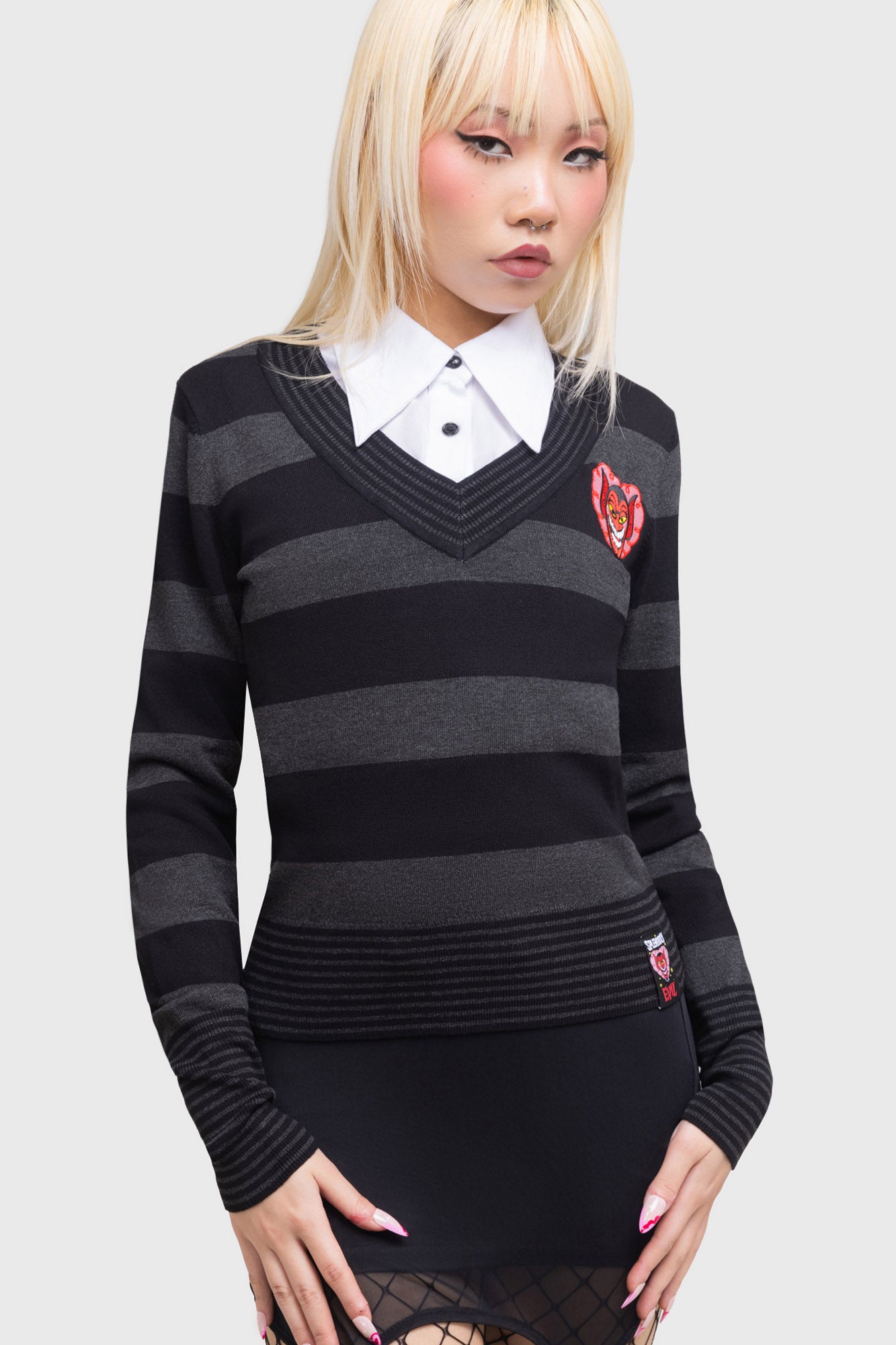 His Infernal Majesty Knitted Top | Killstar