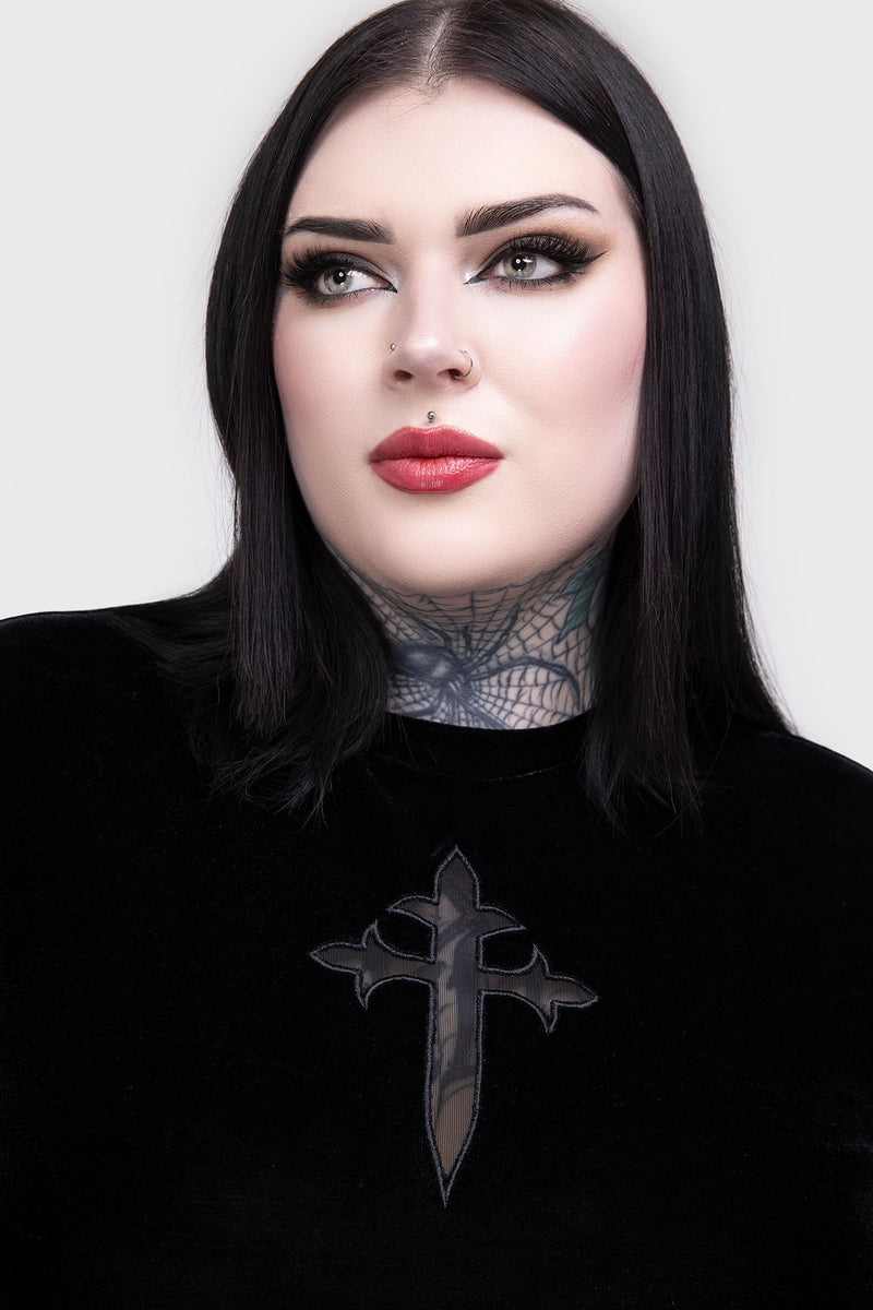 Serenade Of Shadows Mini Dress | Killstar